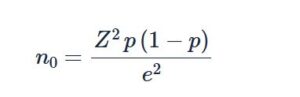 Cochran’s Formula Calculator for Finite & Infinite Population