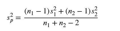 Pooled Variance Calculator With Steps